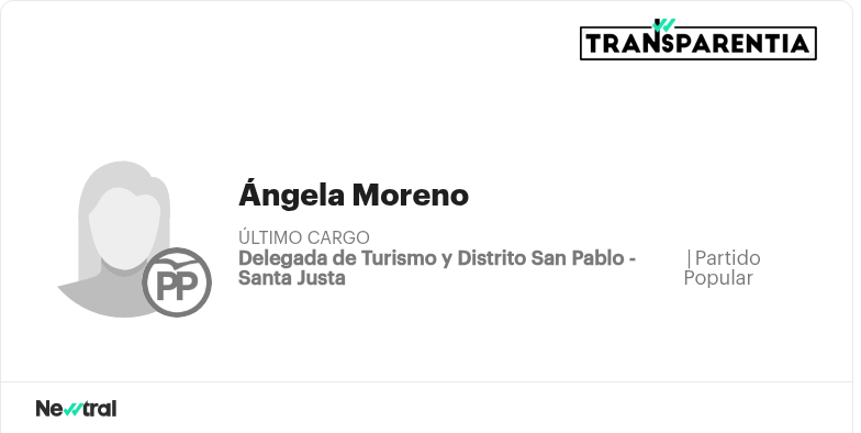 Conoce el salario público de Ángela Moreno | Transparentia | Newtral