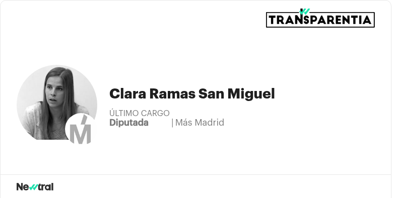 Conoce el salario público de Clara Ramas San Miguel | Transparentia ...