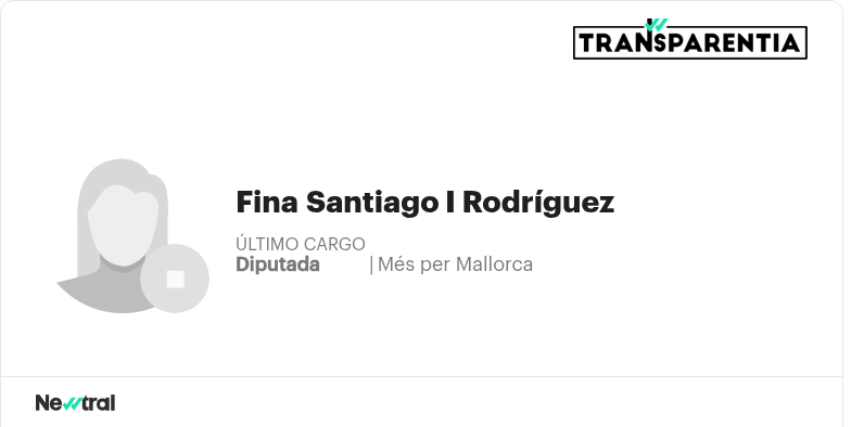 Conoce el salario público de Fina Santiago I Rodríguez | Transparentia ...