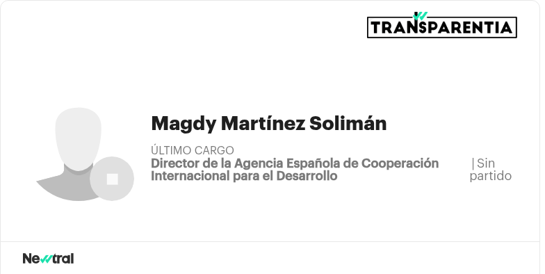Conoce el salario público de Magdy Martínez Solimán | Transparentia ...