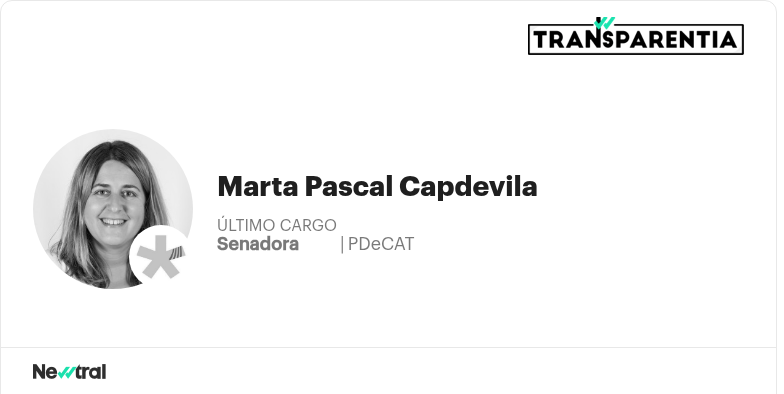 Conoce el salario público de Marta Pascal Capdevila | Transparentia ...